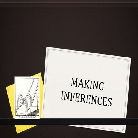 Making inferences | PPTX