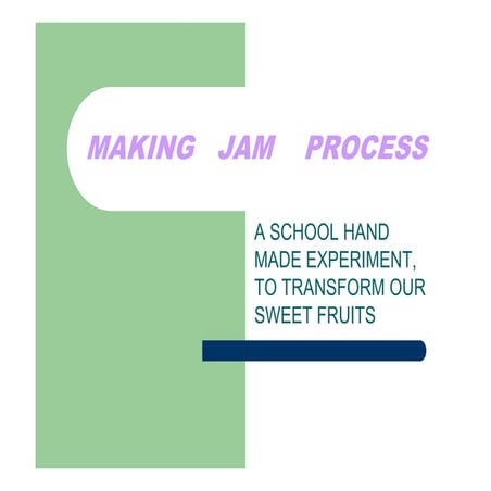Making jam process | PPT