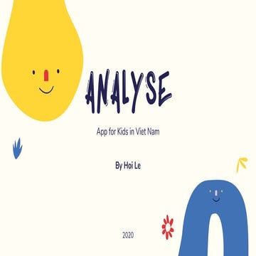 Analyse App for Kids in Viet Nam | PDF