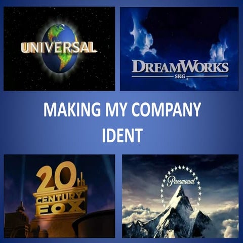 Making my company ident | PPTX