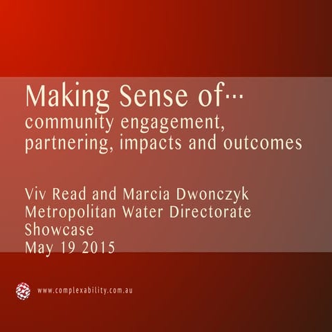 Making sense of sensemaking | PPT