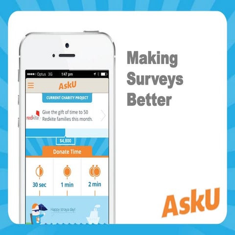 Making Surveys Better with AskU | PPT