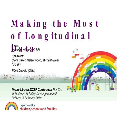 Making The Most Of Longitudinal Data | PPT