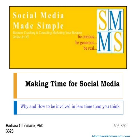 Social media made simple v2.0 | PPT