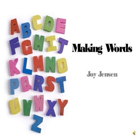 Making words | PPT