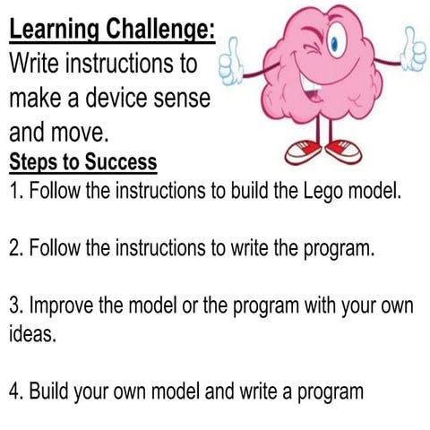WEDO learning challenge, La Maquinista | PPTX