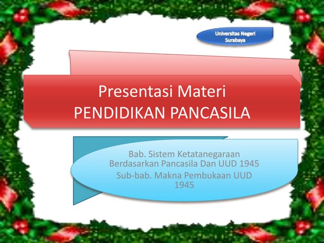 1. ppt perumusan dan pengesahan uud nri tahun 1945 | PPTX