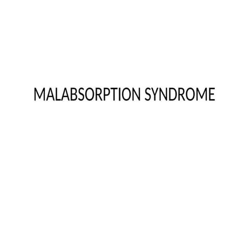 malabsoption ttttttttttttttsyndrome.pptx