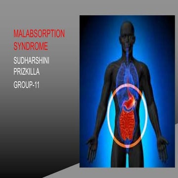 Malabsorption syndrome | PPT