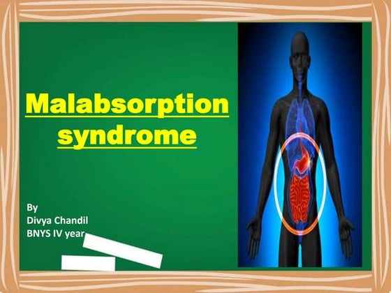Malabsorption syndrome | PPT