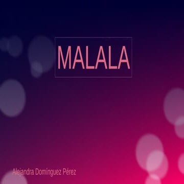 Malala yousafzai | PPTX