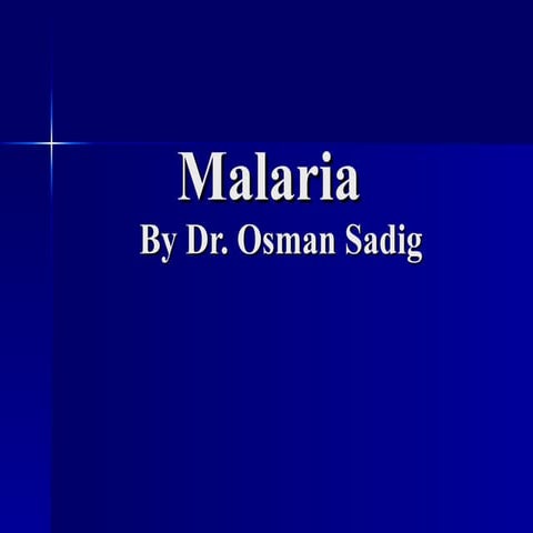 Malaria | PPT