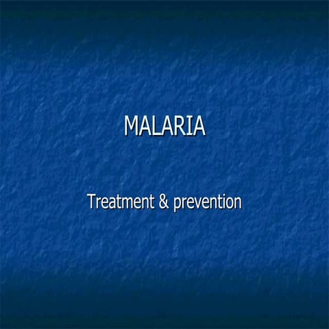 Malaria | PPT