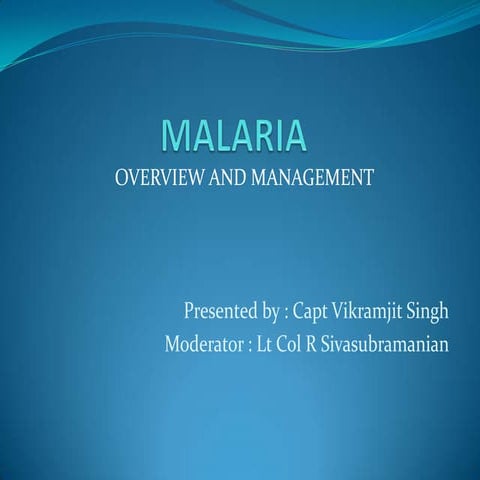 Malaria | PPTX