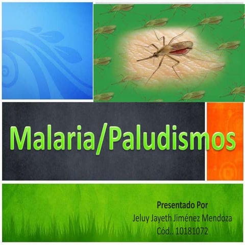 EXPOSICIÓN SOBRE VIH Y MALARIA O PALUDISMO.pptx