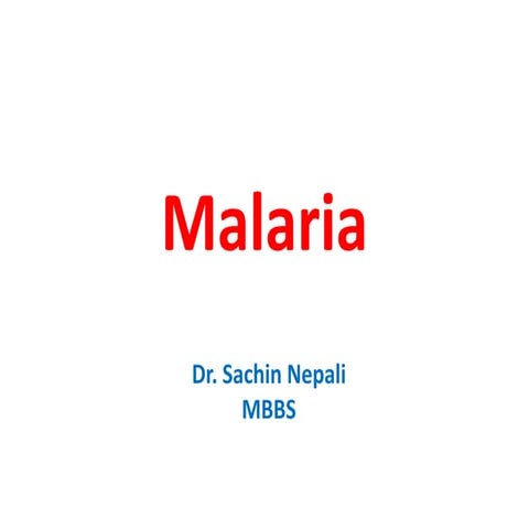 Malaria | PPT