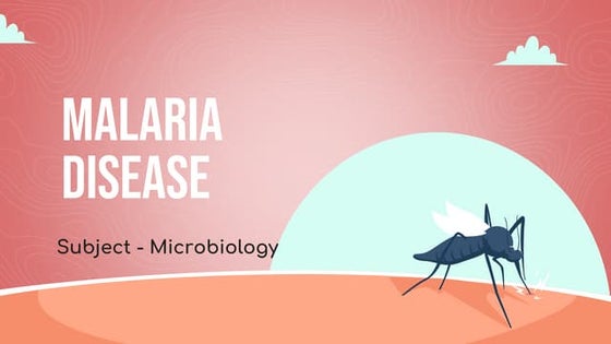 Malaria.pptx it's pathogenesis and etiology | PPT