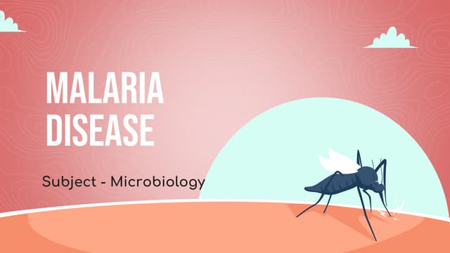 Malaria | PPTX