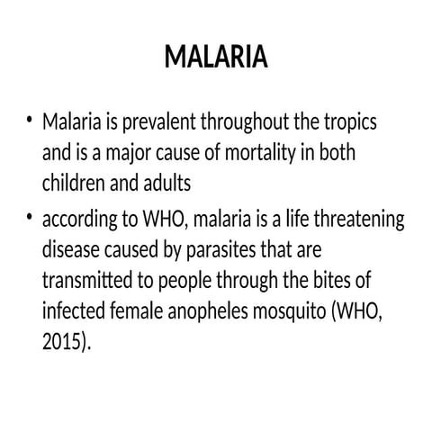 MALARIA student slides second semester.pptx