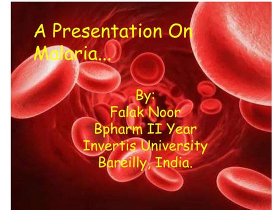 MALARIA | PPT