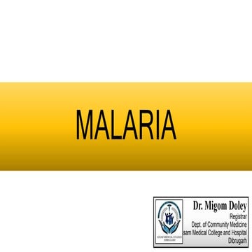 Malaria | PPT