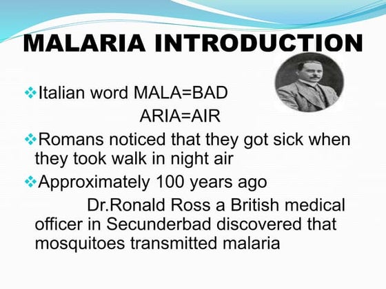 malaria | PPT