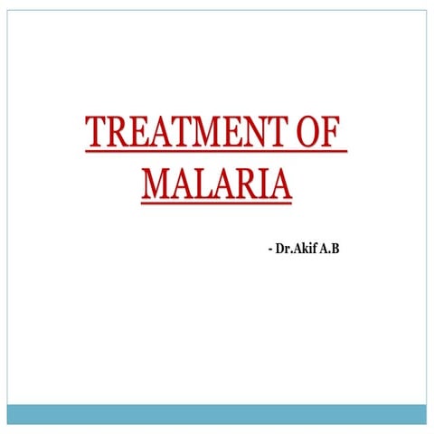 Complicated and uncomplicated malaria | PPT