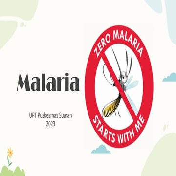 presentasi pemberdayaan kader malaria nyamuk anopeles | PPTX