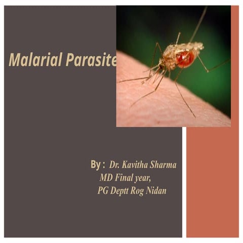 malaria ppt.pptx ayurveda for life . health | PPTX