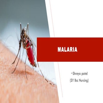Malaria | PPTX