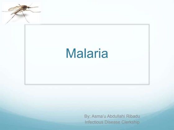 Malaria | PPT
