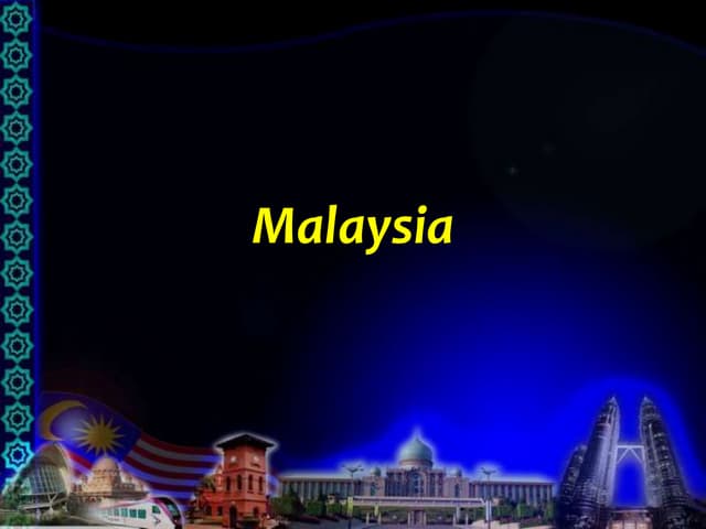 presentation of malaysia | PPT
