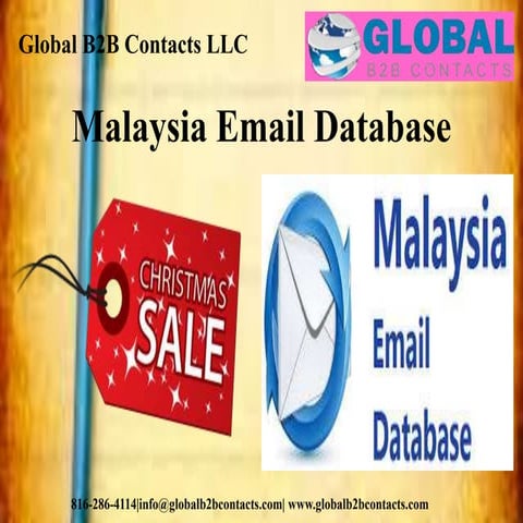 Malaysia email database | PPTX
