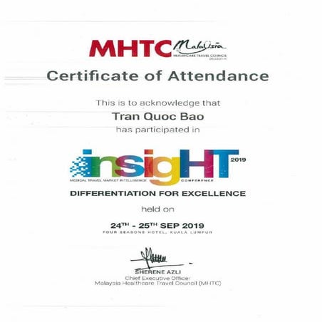 Tran Quoc Bao of City International Hospital Delivers Game-Changing ...