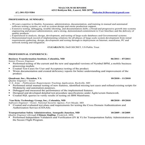 Inder's resume | DOC