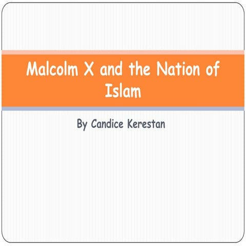 Malcolm x | PPTX