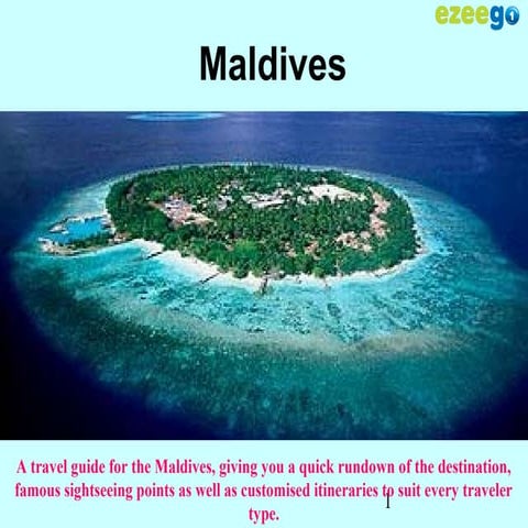 Maldives Holiday Packages, Tourist Attractions, Cuisine, Travel Guide ...