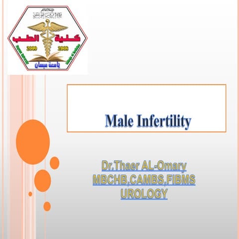 Male infertility in full explanation.pdf