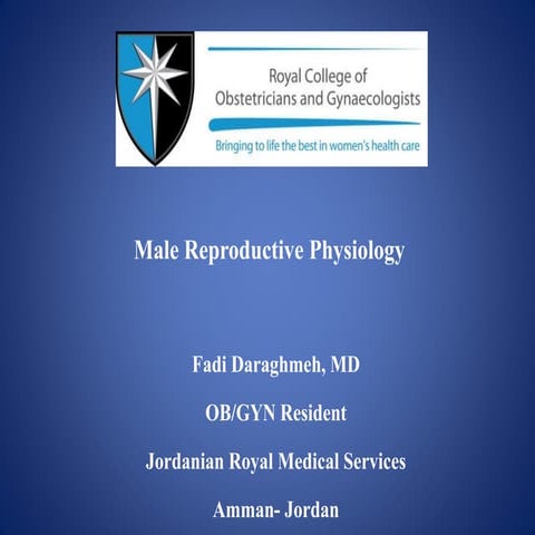 Male Reproductive Physiology Pptx