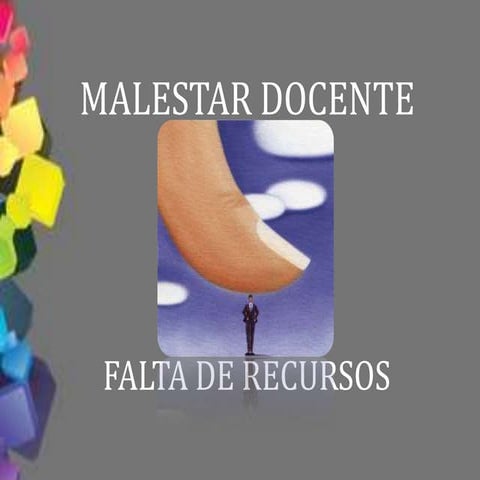 Malestar docente | PPTX