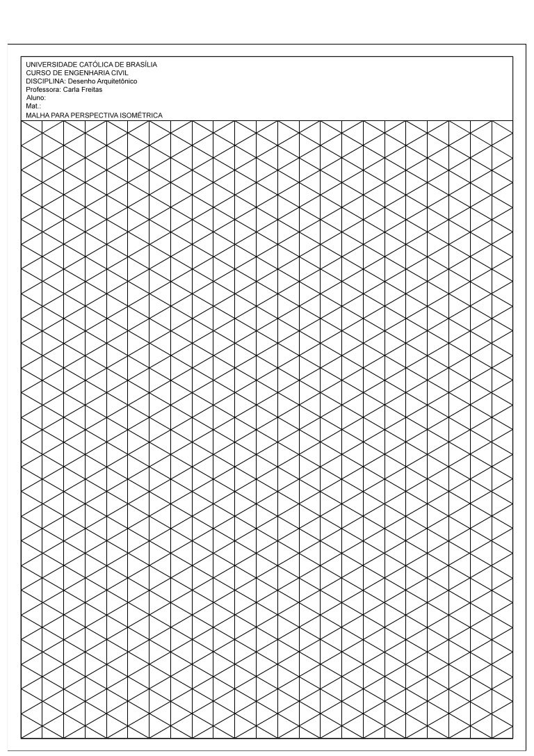 Malha isometrica