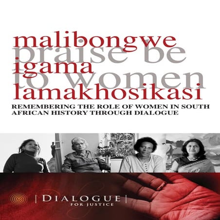 Remebering the Role of Women in South Africa through Dialogue | PDF