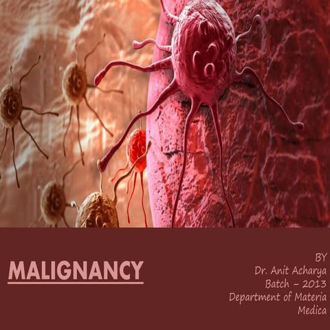 presentation on Malignancy | PPTX