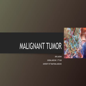 MALIGNANT TUMOR.pptx