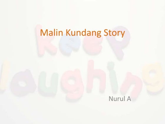 Naskah Drama Malin Kundang | DOCX