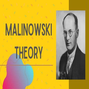 Malinowski | PDF