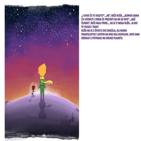 Mali Princ, strip | PPTX