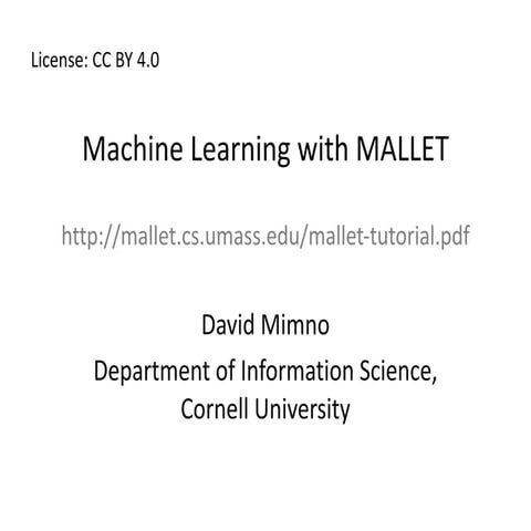 mallet-tutorial.pdf mallet-tutorial.pdf mallet-tutorial.pdf