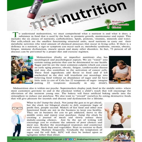 Malnutrition | PDF