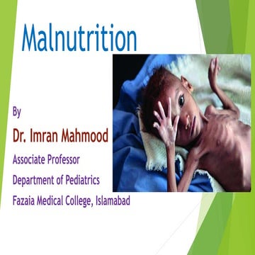 Malnutrition | PPTX